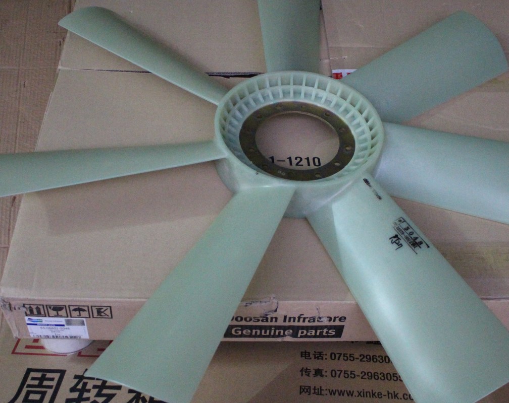 Parts for DOOSAN and DAEWOO,fan for DAEWOO, DOOSAN diesel engine fan ...