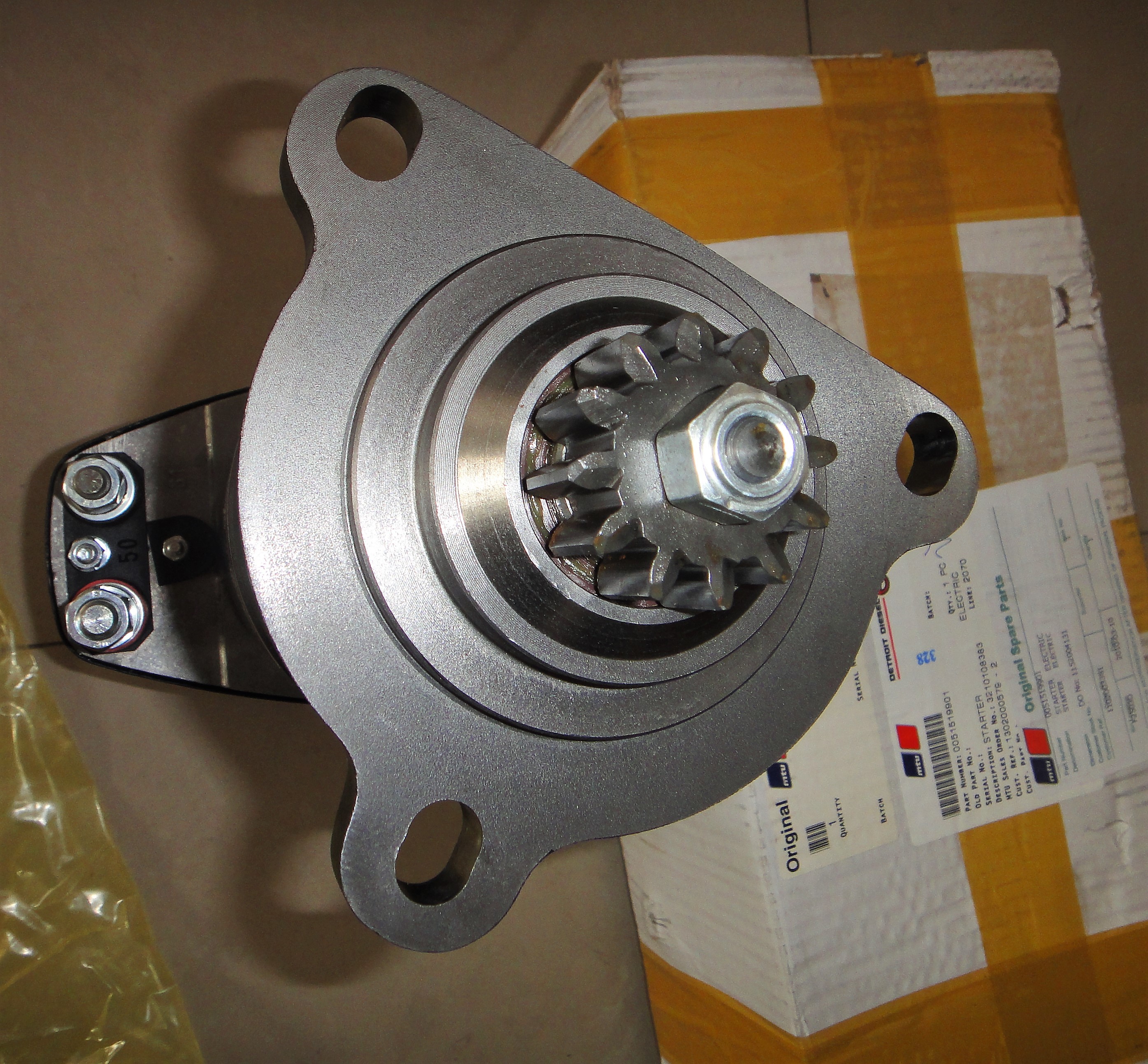 Germany mtu or Benz diesel engine parts, sarter for MTU,0051519901