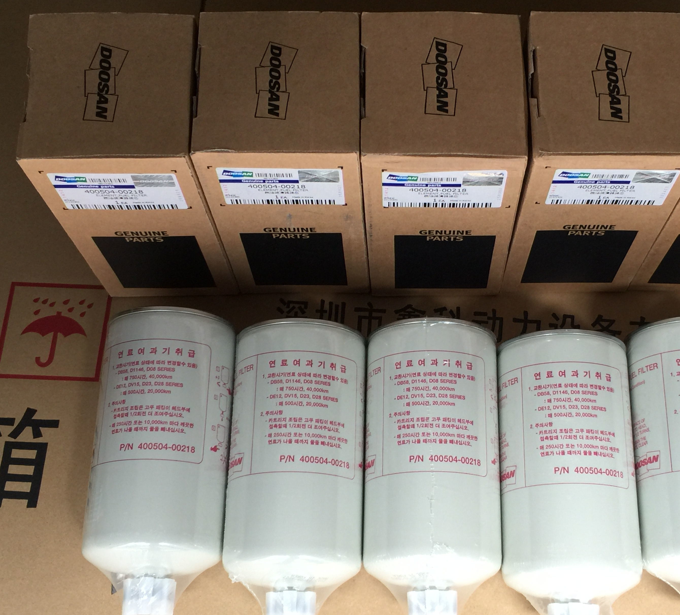 Parts for DOOSAN.Parts for DAEWOO.Fuel or water filters for Doosan ...